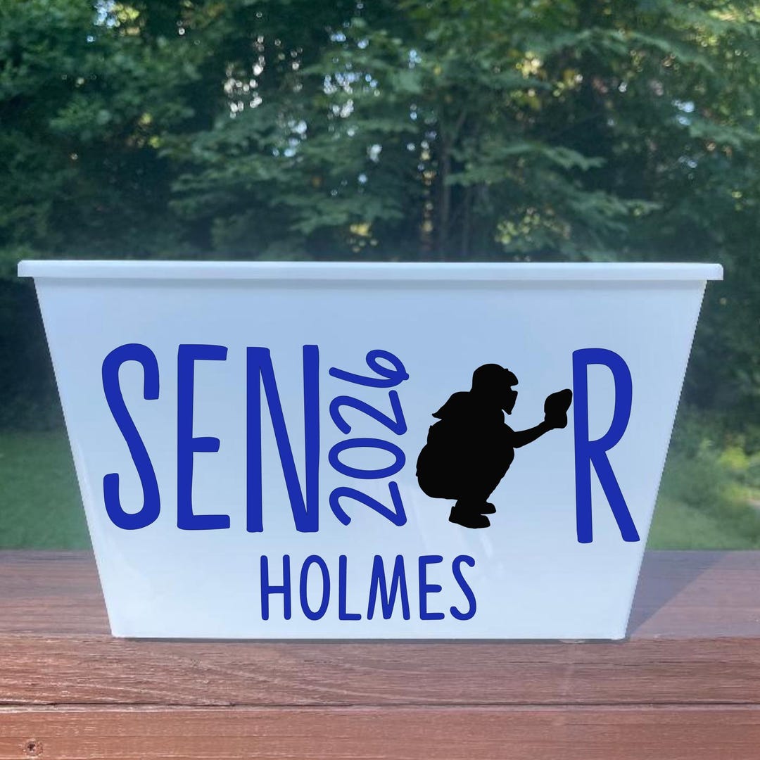 Senior 2026 Baseball Catcher Bucket Personalized | Baseball Catcher ...