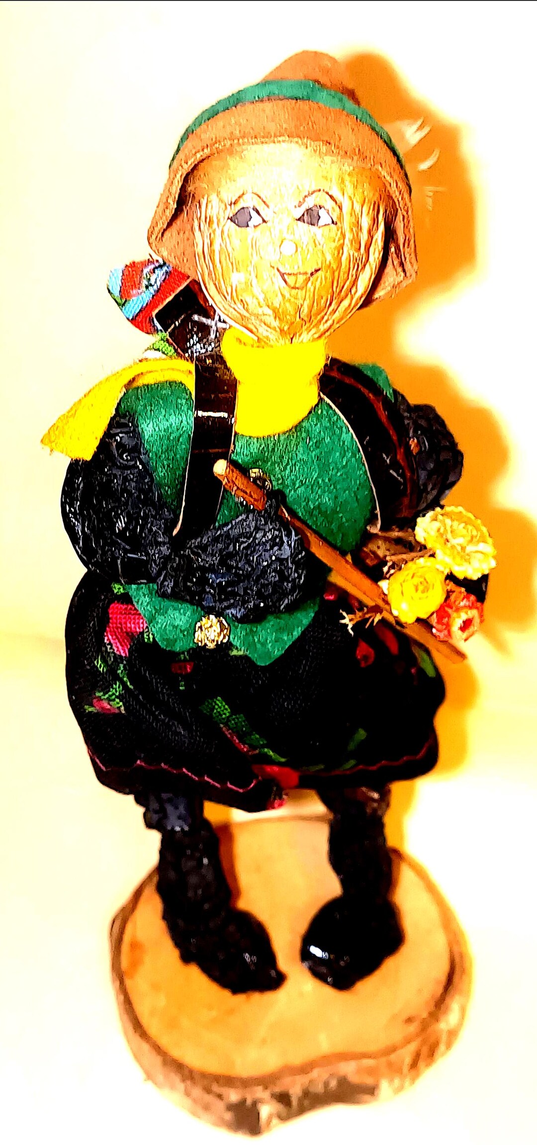 Vintage 1970's German Folk Art Nurenberg Prune Man Zwetschgenmannle - Etsy