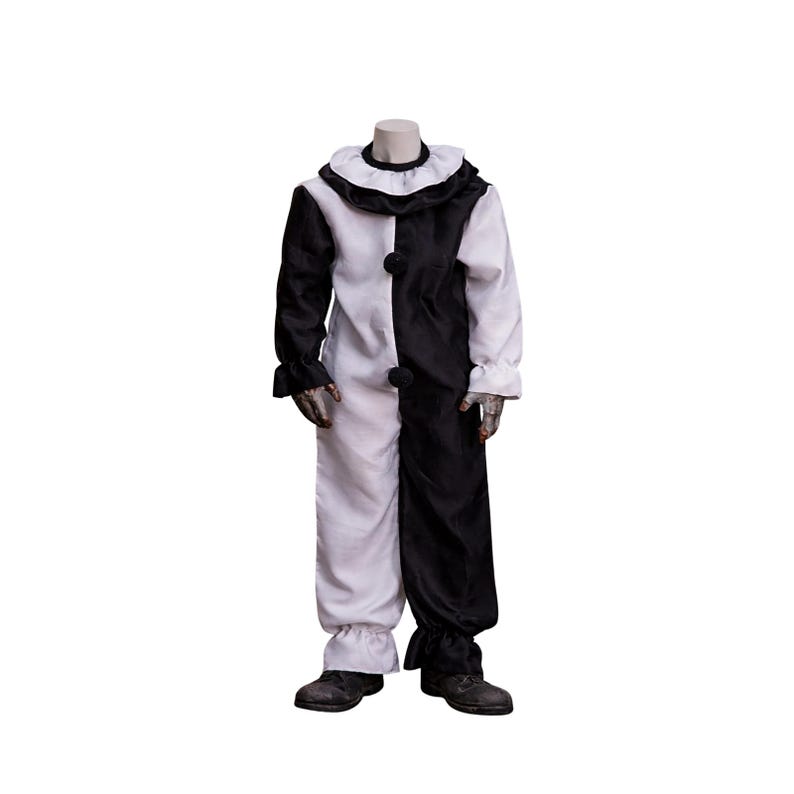 Classic Black & White Pierrot Clown Costume - Etsy Canada