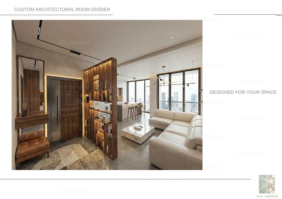 Custom Room Divider Design | Production-ready Architectural Separator ...