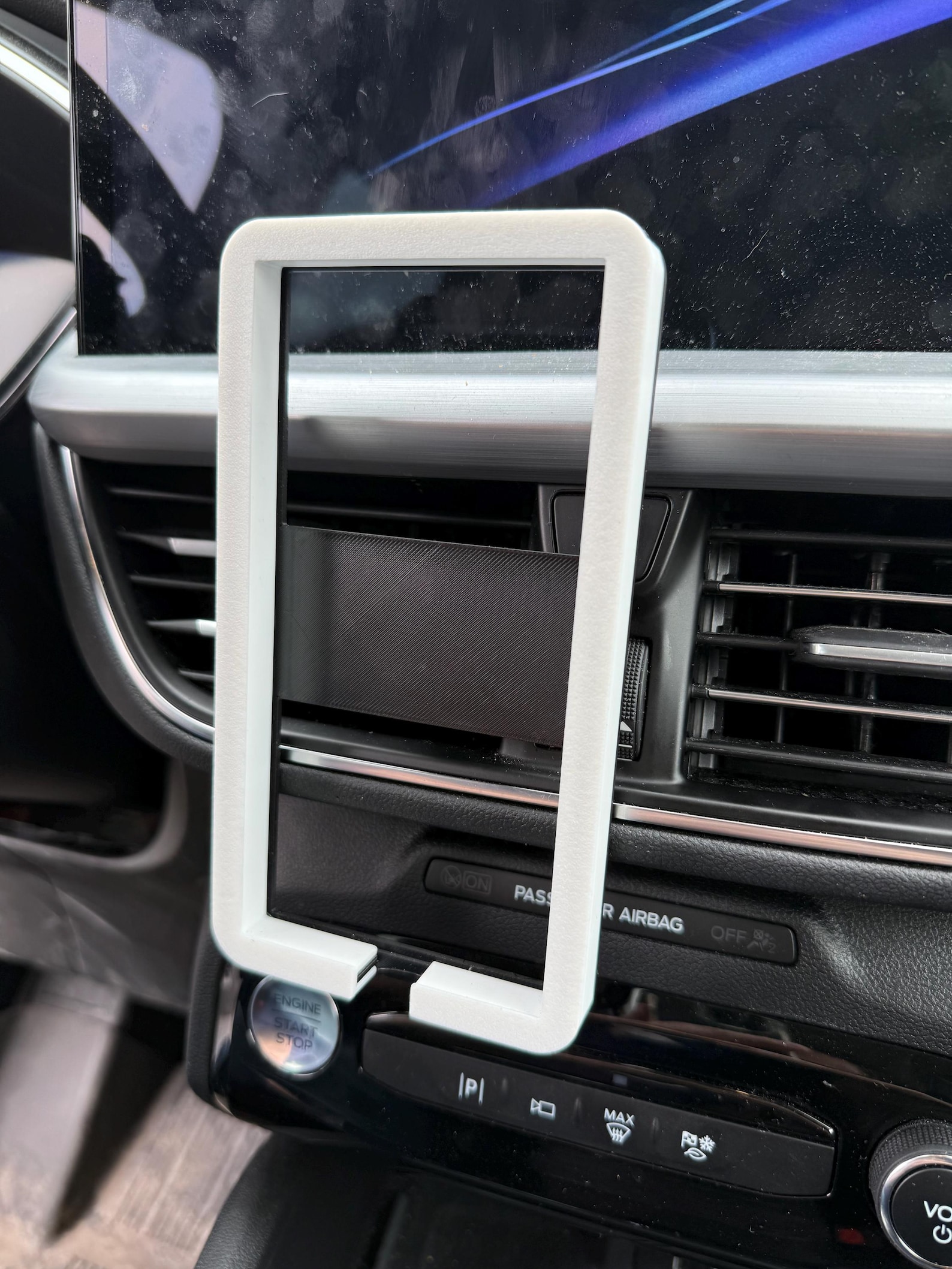 Custom 3D Printed Car Vent Phone Mount | PETG + TPU Grip | Made in ...