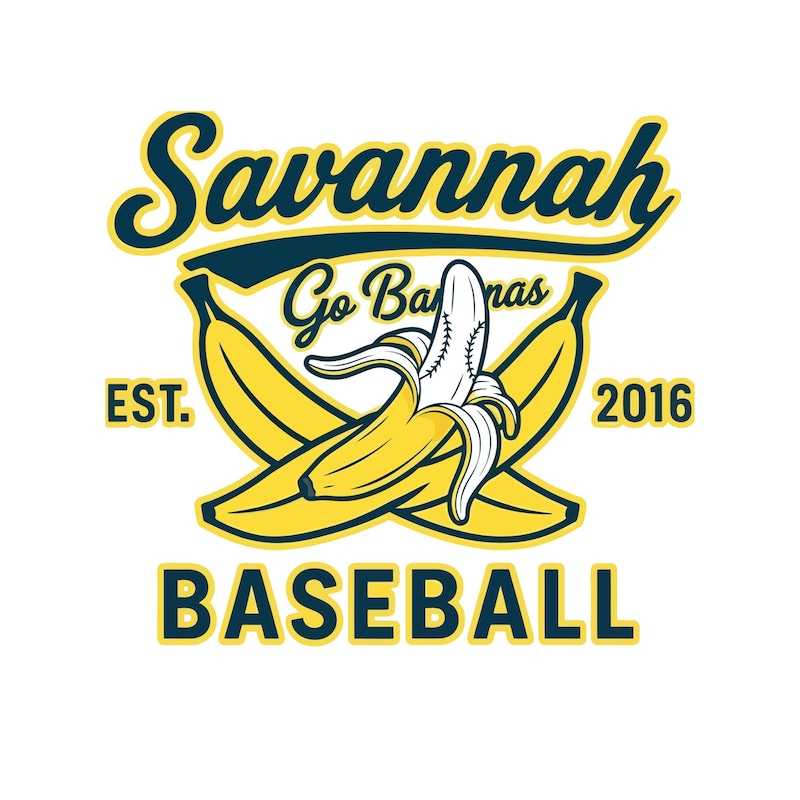 Savannah Bananas Logo Svg - Etsy