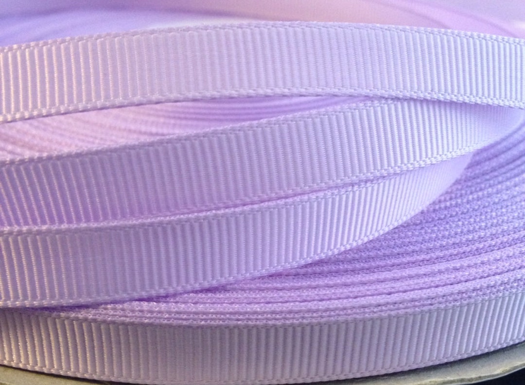 3/8 Solid Light Purple Ribbon 5 Yards - Etsy
