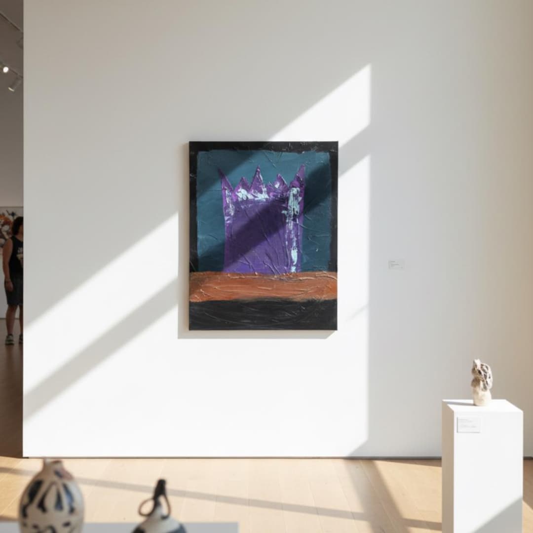 Unconquered Sovereign | (24" X 30") | Original Abstract Expressionist ...