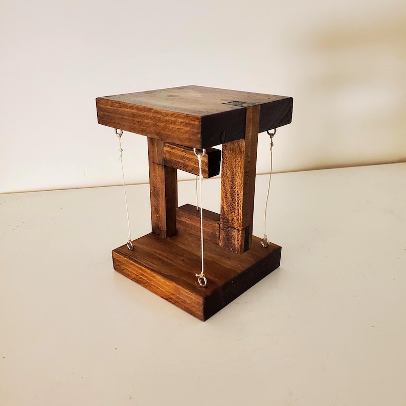 Anti Gravity Floating Table, Wooden Tensegrity Sculpture, Optical ...
