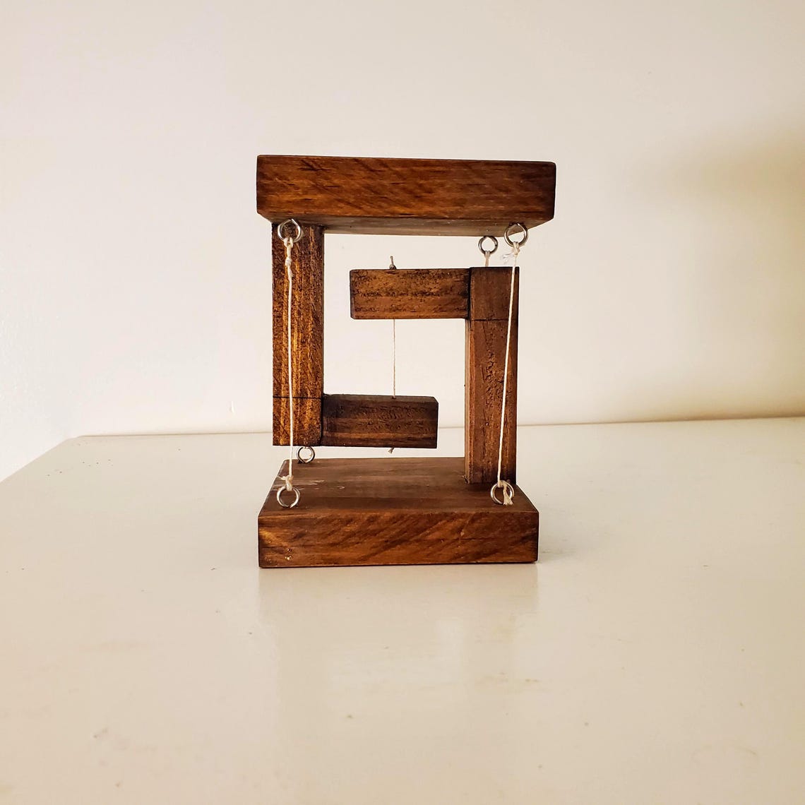 Anti Gravity Floating Table, Wooden Tensegrity Sculpture, Optical ...