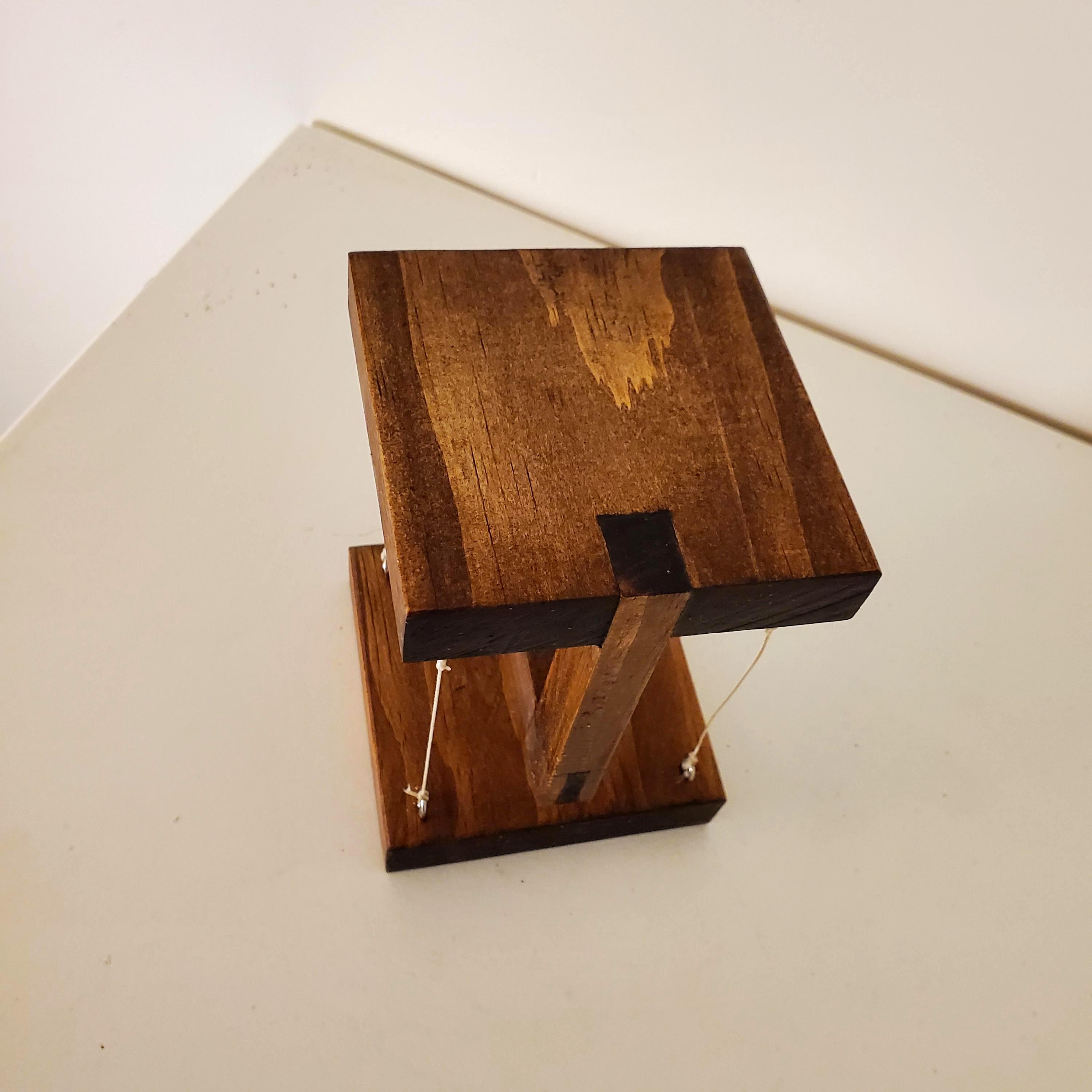 Anti Gravity Floating Table, Wooden Tensegrity Sculpture, Optical ...