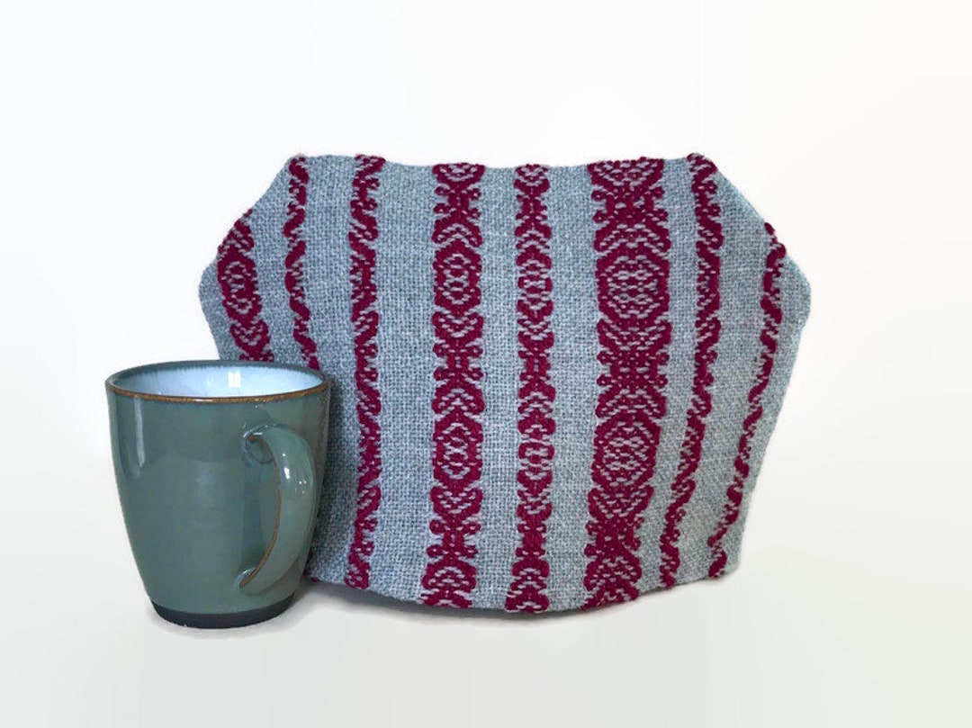 Tea Cozy Handwoven in Red - Etsy