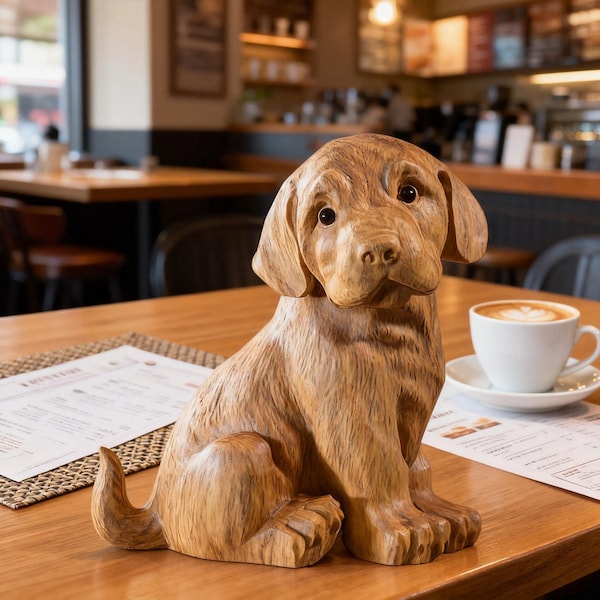 Mini Labrador Figurine - Etsy UK
