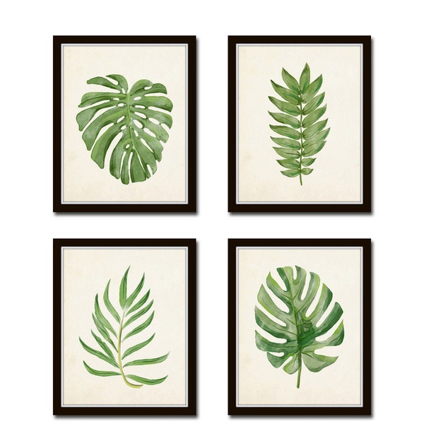 Botanical Leaves Prints - Etsy