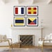 Maritime Signal Flags Set No. 2, Coastal Decor, Giclee, Art, Beach ...