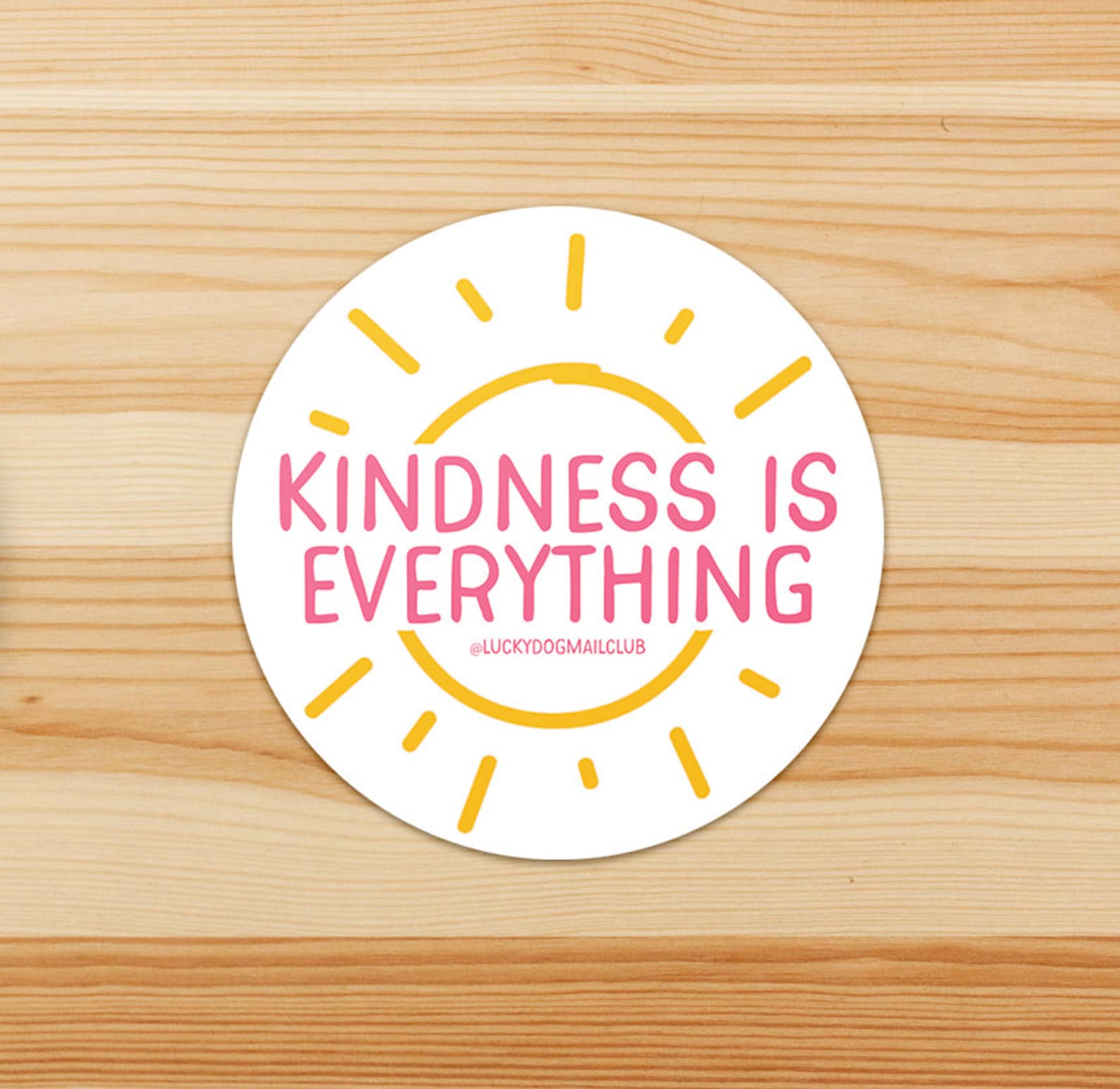 Kindness is Everything Vinyl Sticker (waterproof UV Resistant, Kindness ...
