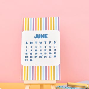 Groovy Baby 2025 Desk Calendar (refill or W Easel) Calendar Office ...