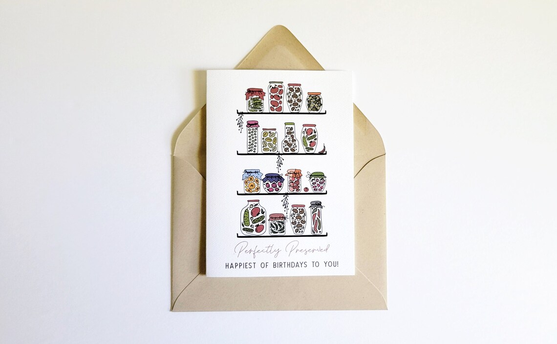 Perfectly Preserved Birthday Card With Envelope (birthday Card for ...