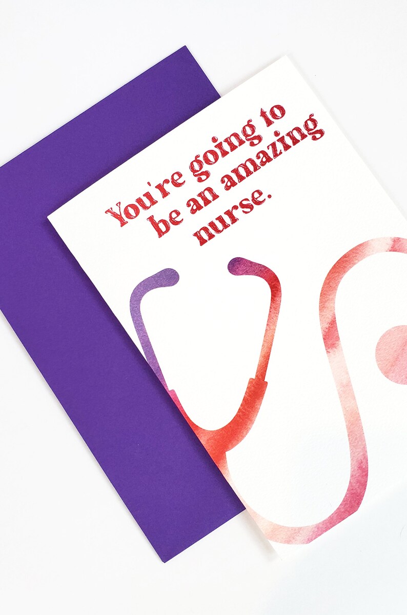 You're Going to Be an Amazing Nurse Graduation Card (congratulations ...