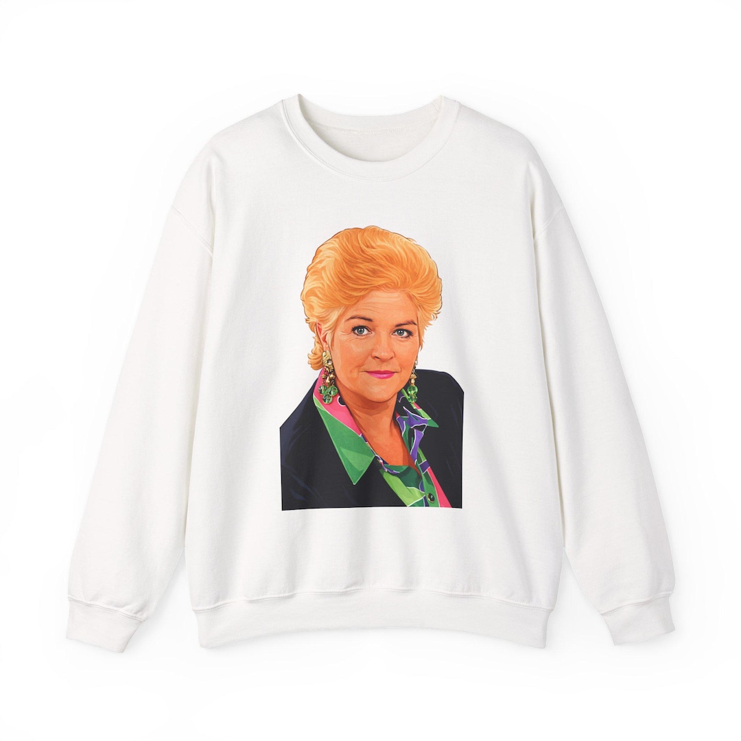 Pat Butcher Earrings | Retro Portrait Crewneck Sweatshirt | Vintage ...
