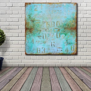 Large Original Abstract Painting on Canvas, 36''x36'' Original Canvas ...