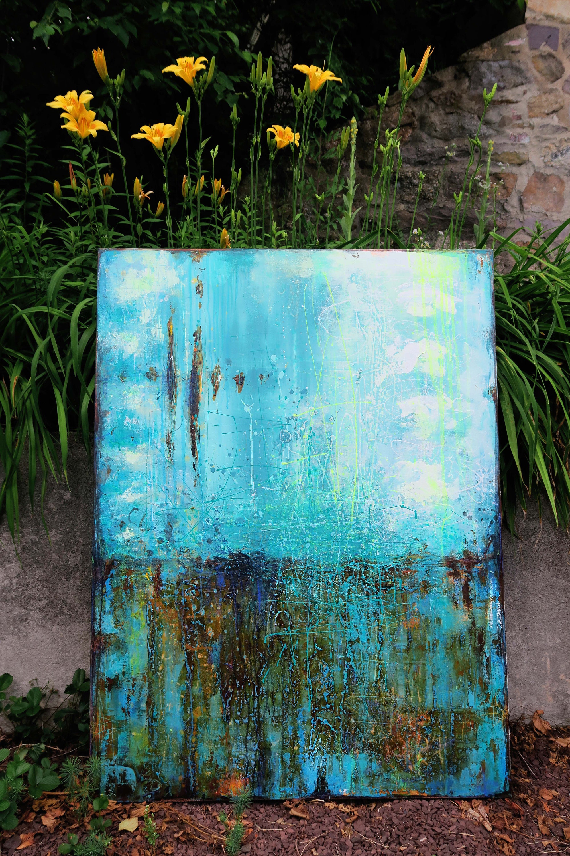 Painting on canvas original Large canvas Original Abstract | Etsy