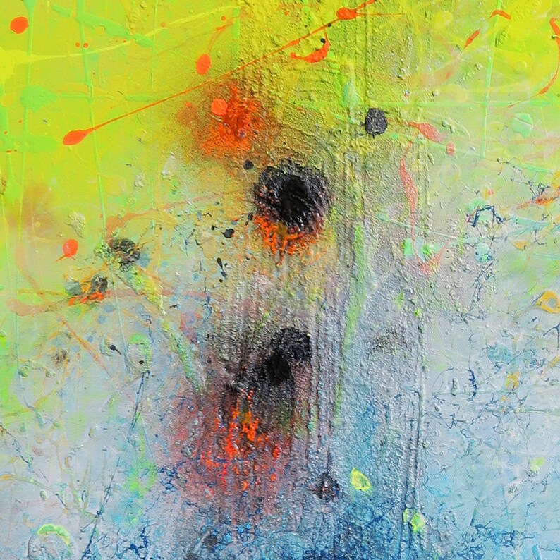 Extra Large Scale Canvas Original Abstract Painting - Etsy