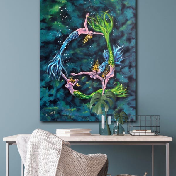 Mermaid Fine Art - Etsy