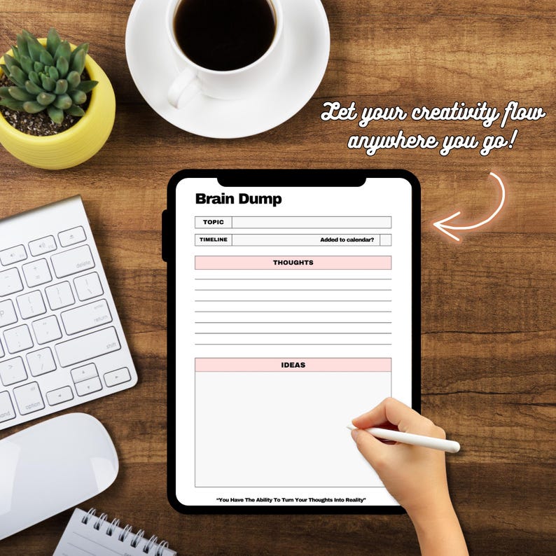 ADHD Digital Brain Dump 2026: Executive Function, Thought Organizer, To ...