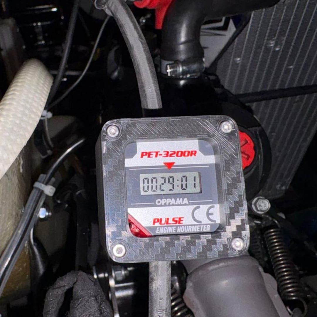 OPPAMA PET-3200 Karting Hour Meter Bracket | Spark Plug Wire Mount ...