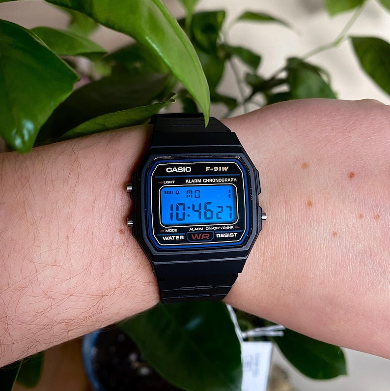 CASIO F91W ‘ocean’ MOD - Etsy