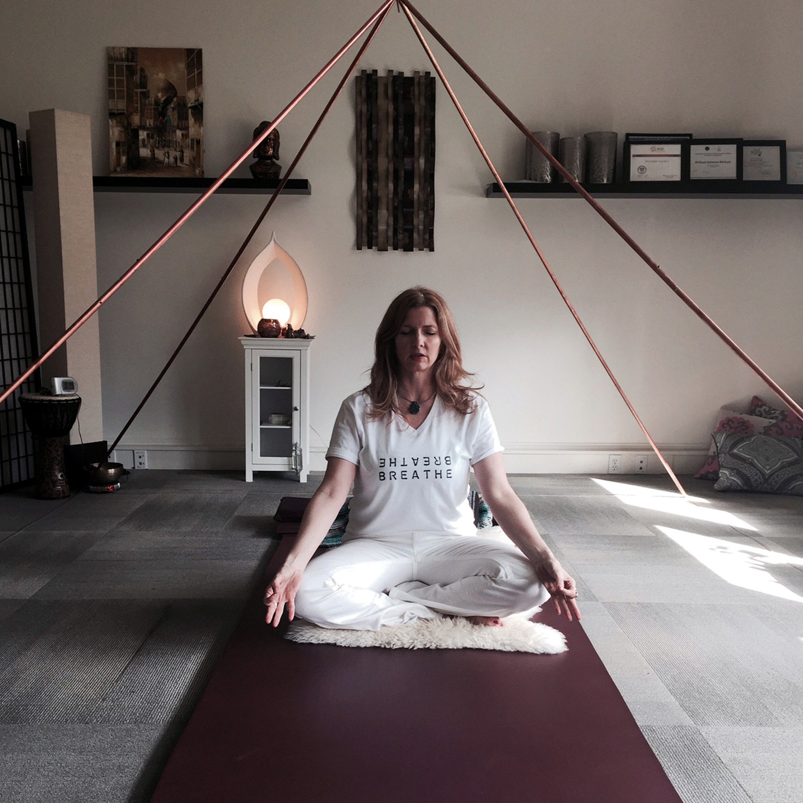 Pyramid Healing Energy. Large Copper Pyramid for Healers. - Etsy