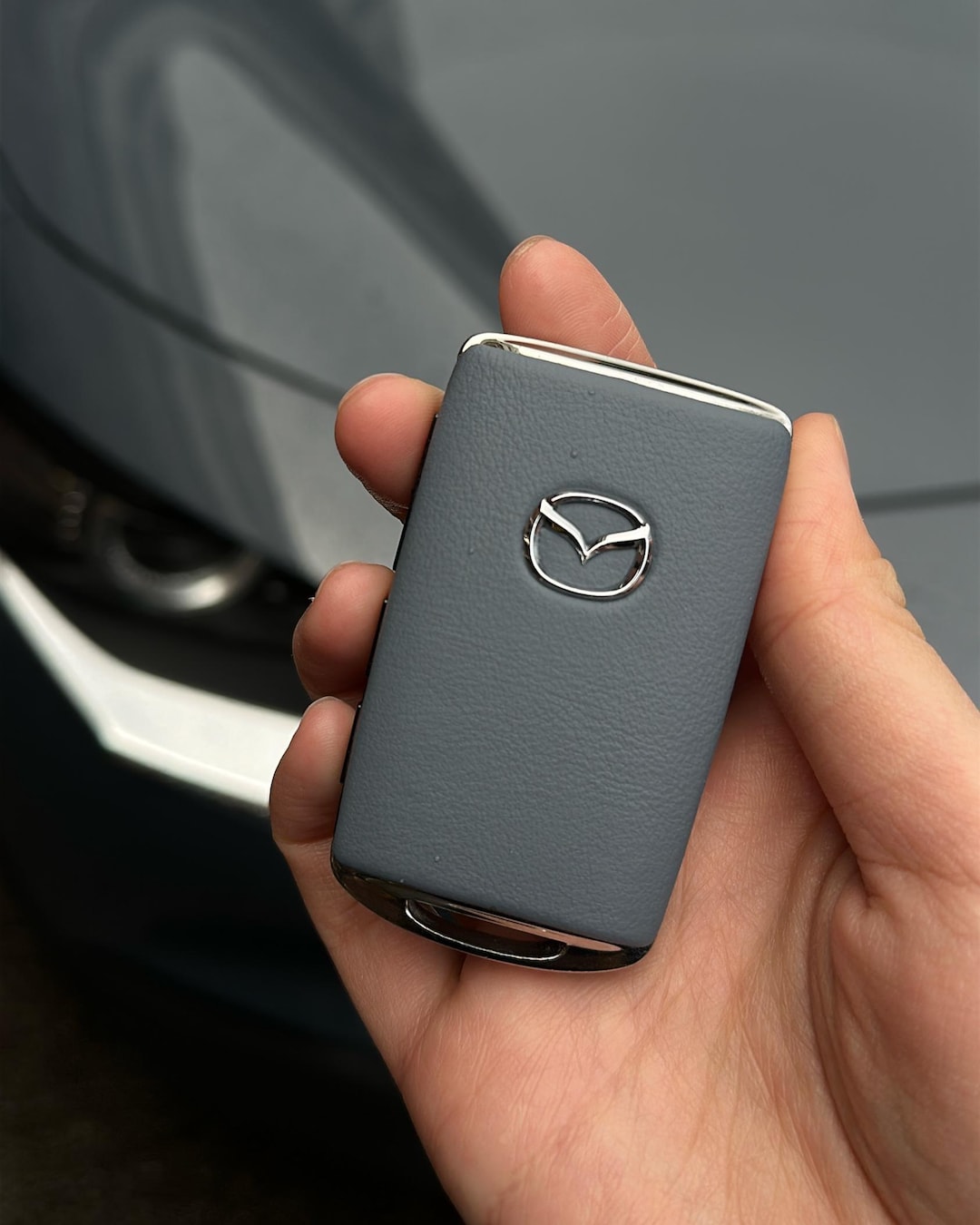 HANDMADE Mazda Leather Car Key Replacement Cover in Various Colours ...