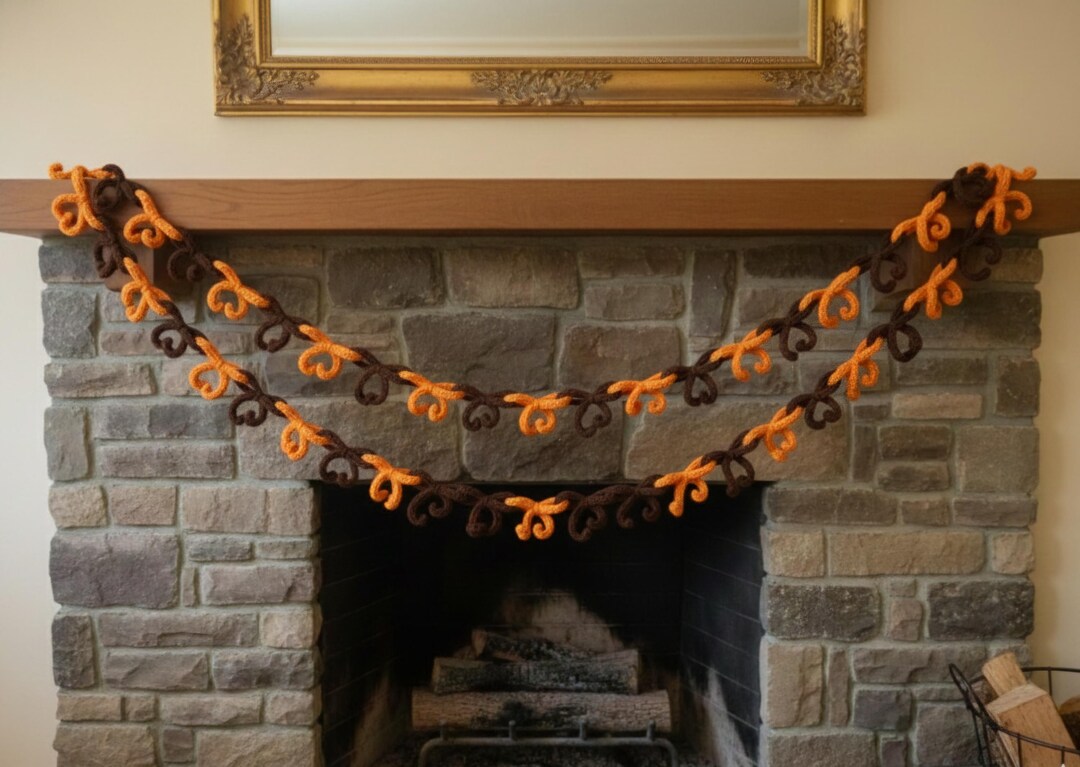 Cleveland Browns Bow Garland Scarf – Handmade Fall Football Decor, Cozy ...