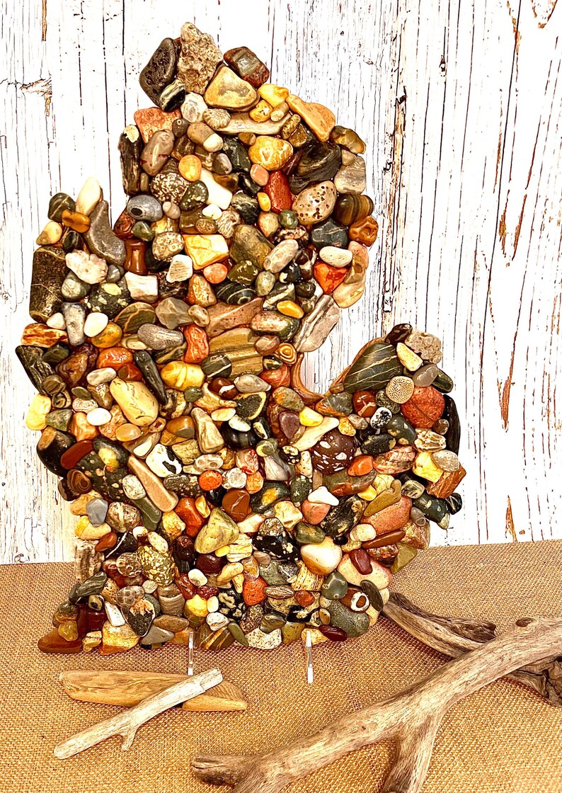 Michigan Stone Wall Art | Lakes Fossil Artwork - Etsy