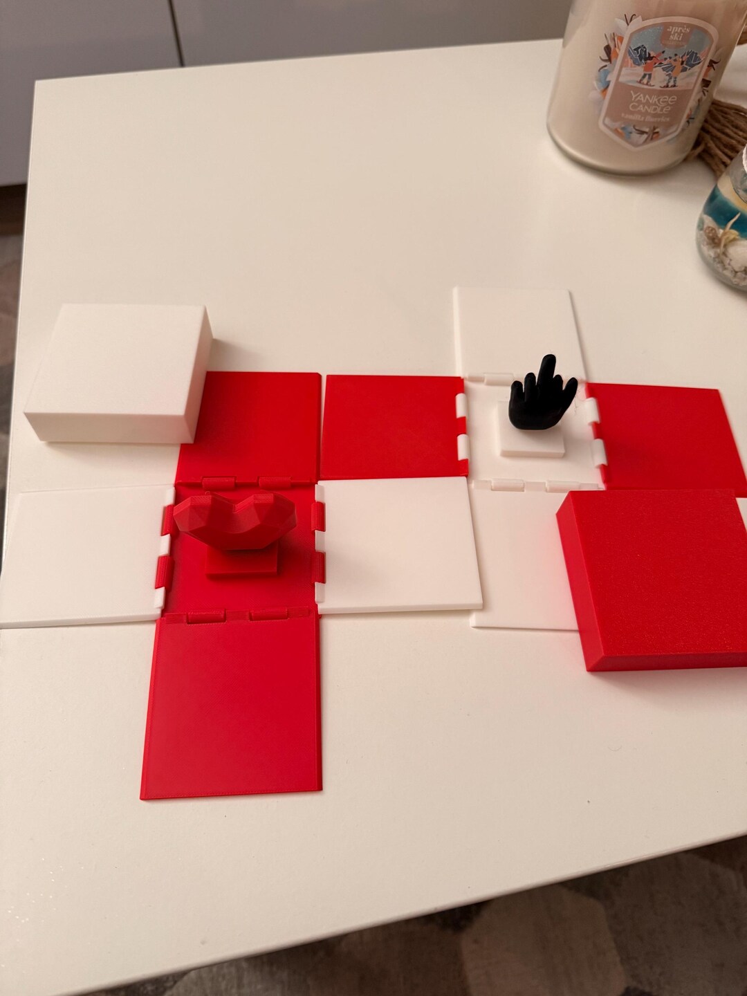 3D Printed Folding Gift Box | Hinged Surprise, Fidget Toy - Etsy