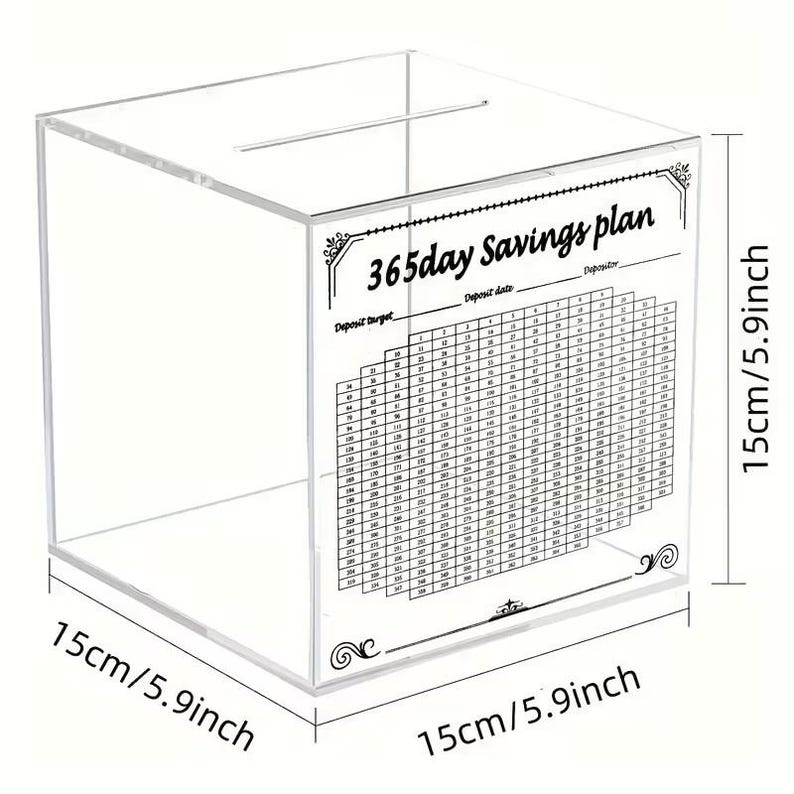 Savings Challenge Smash Boxes - Etsy
