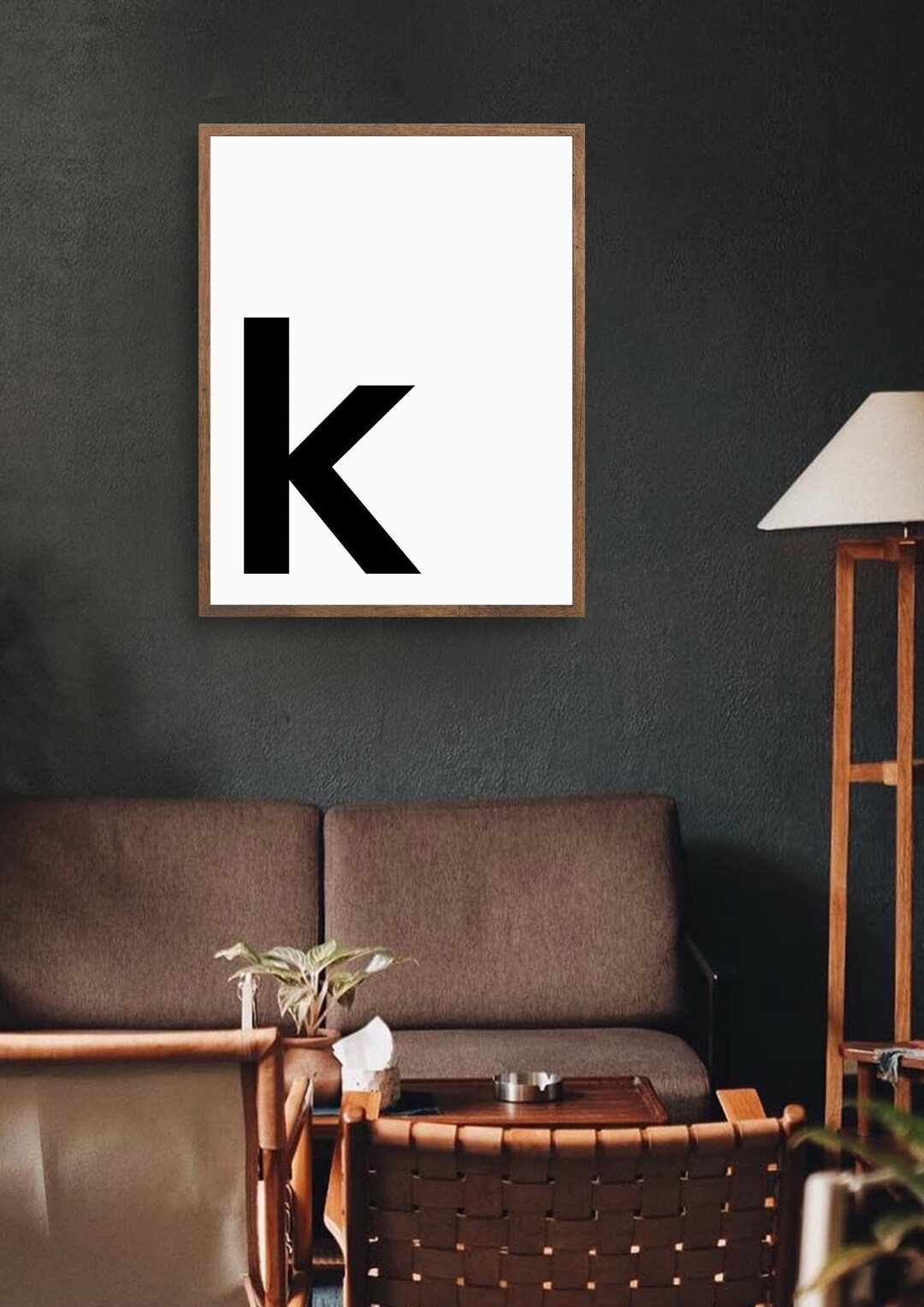 Letter K - Alphabet Poster - Etsy