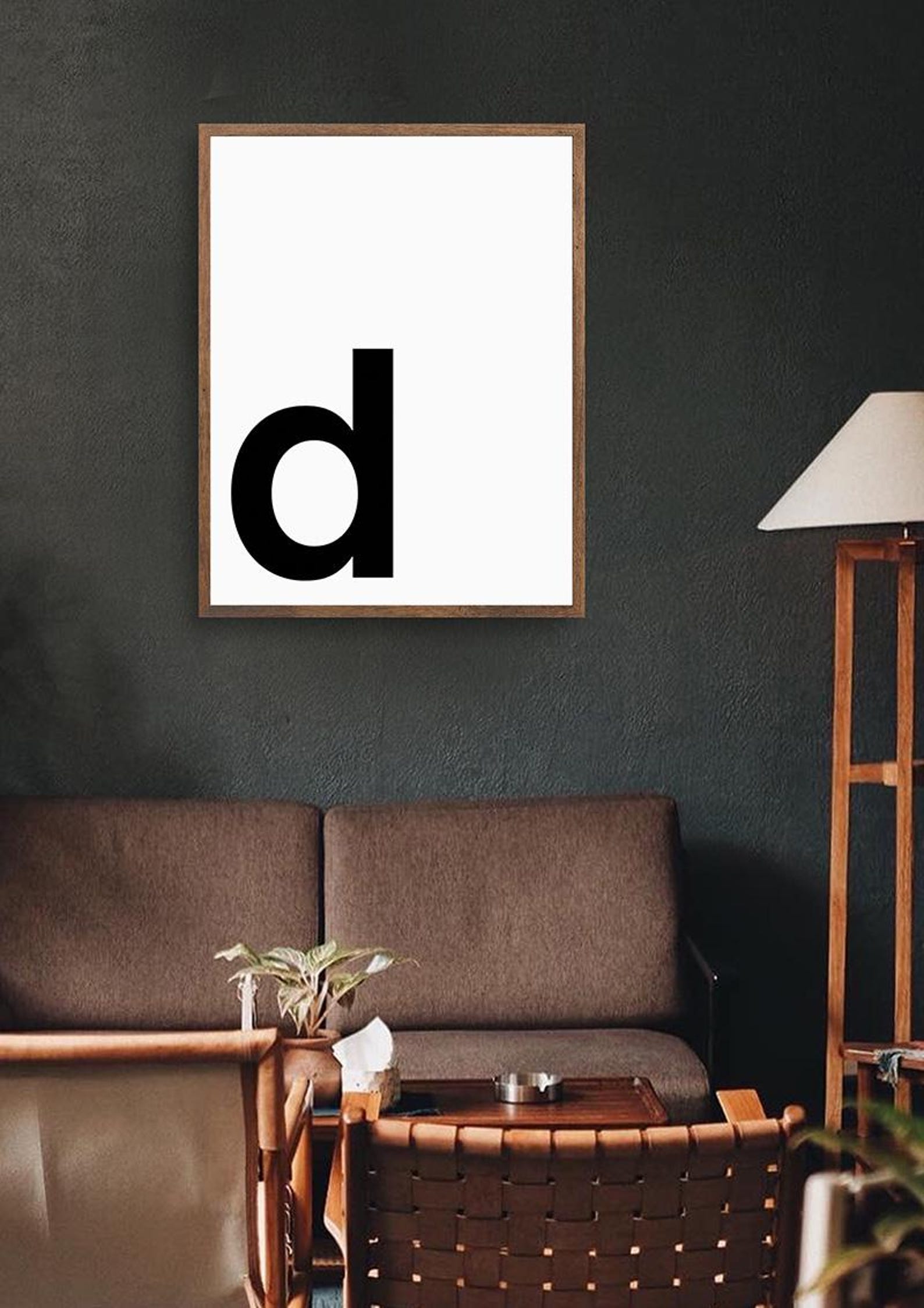 Letter D - Alphabet Poster - Etsy