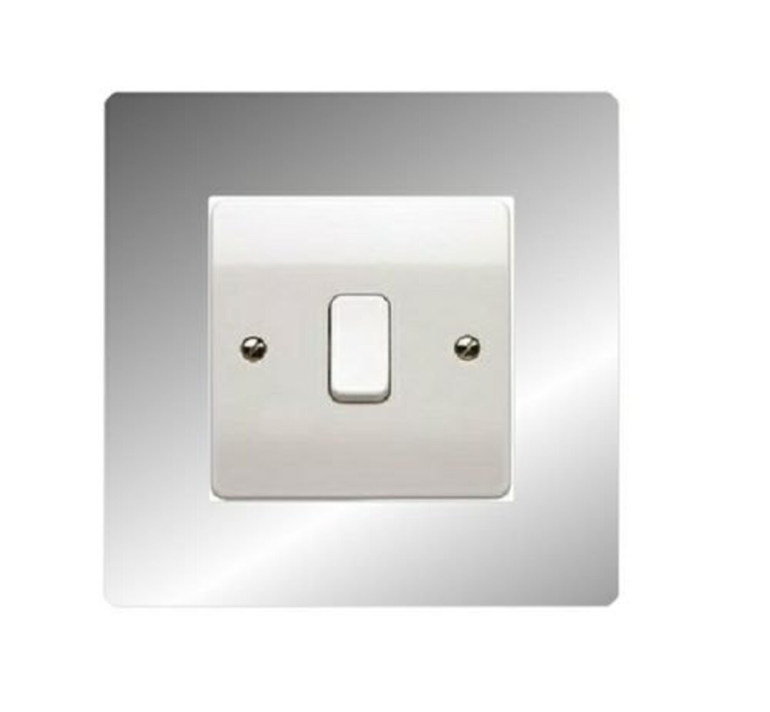 Mirror or Clear Acrylic Light Switch 30mm Surround Finger Plate - Etsy