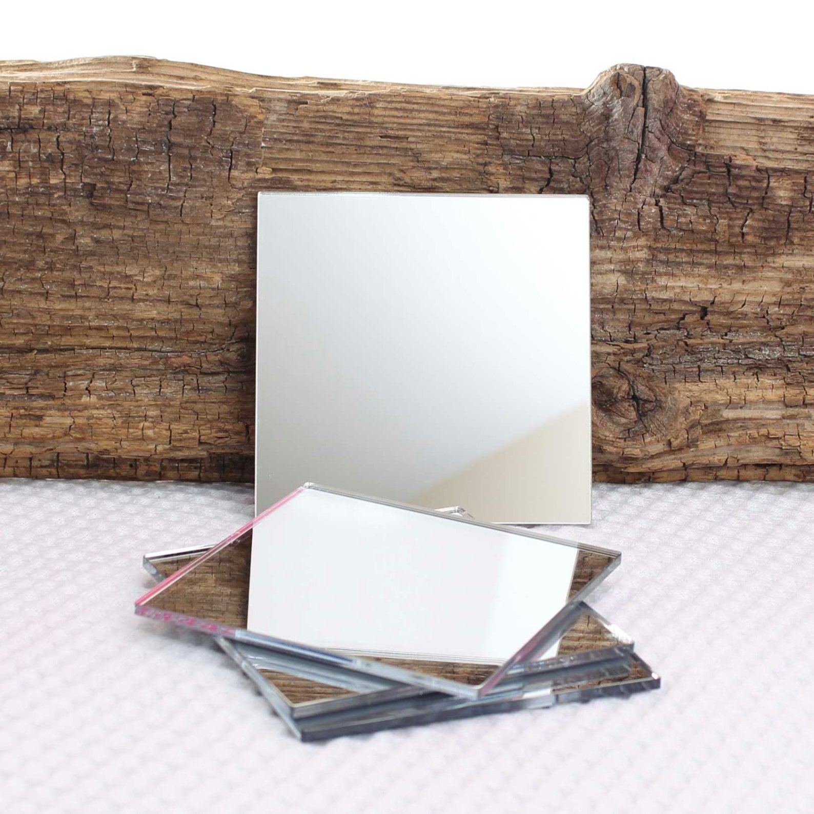 4 X Wine Glass Coffee or Tea Cup Mirror Coaster Place Mat Hand Bag ...