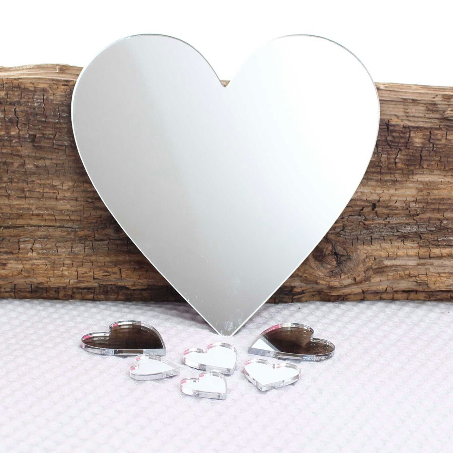 Large Heart Wall Mirror for Bedroom Bathroom Kitchen Living - Etsy