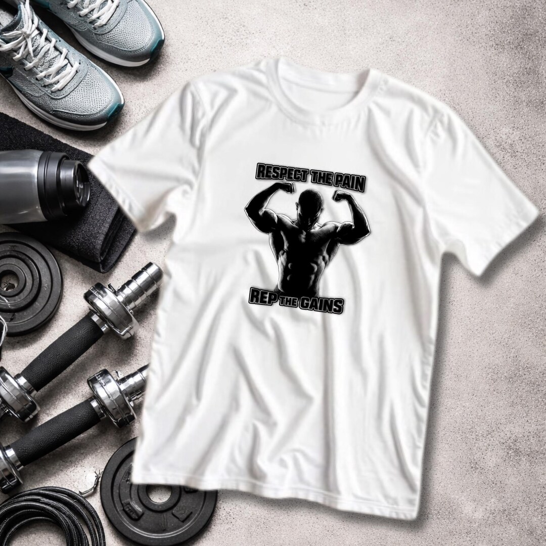 Respect the Pain - Black (heavyweight Unisex Crewneck T-shirt | Gildan ...