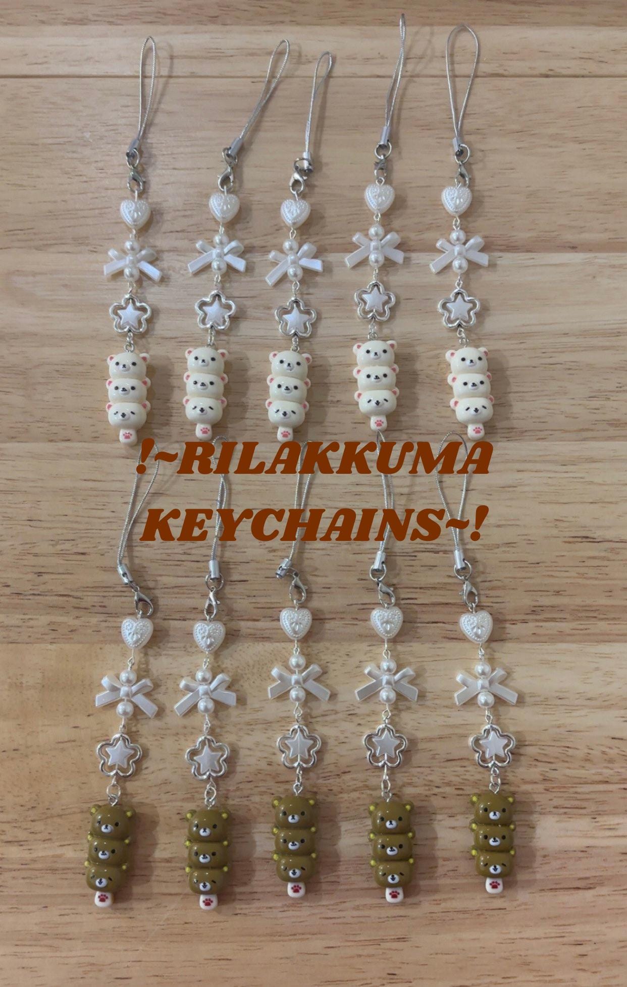 Rilakkuma Phone Charms! - Etsy