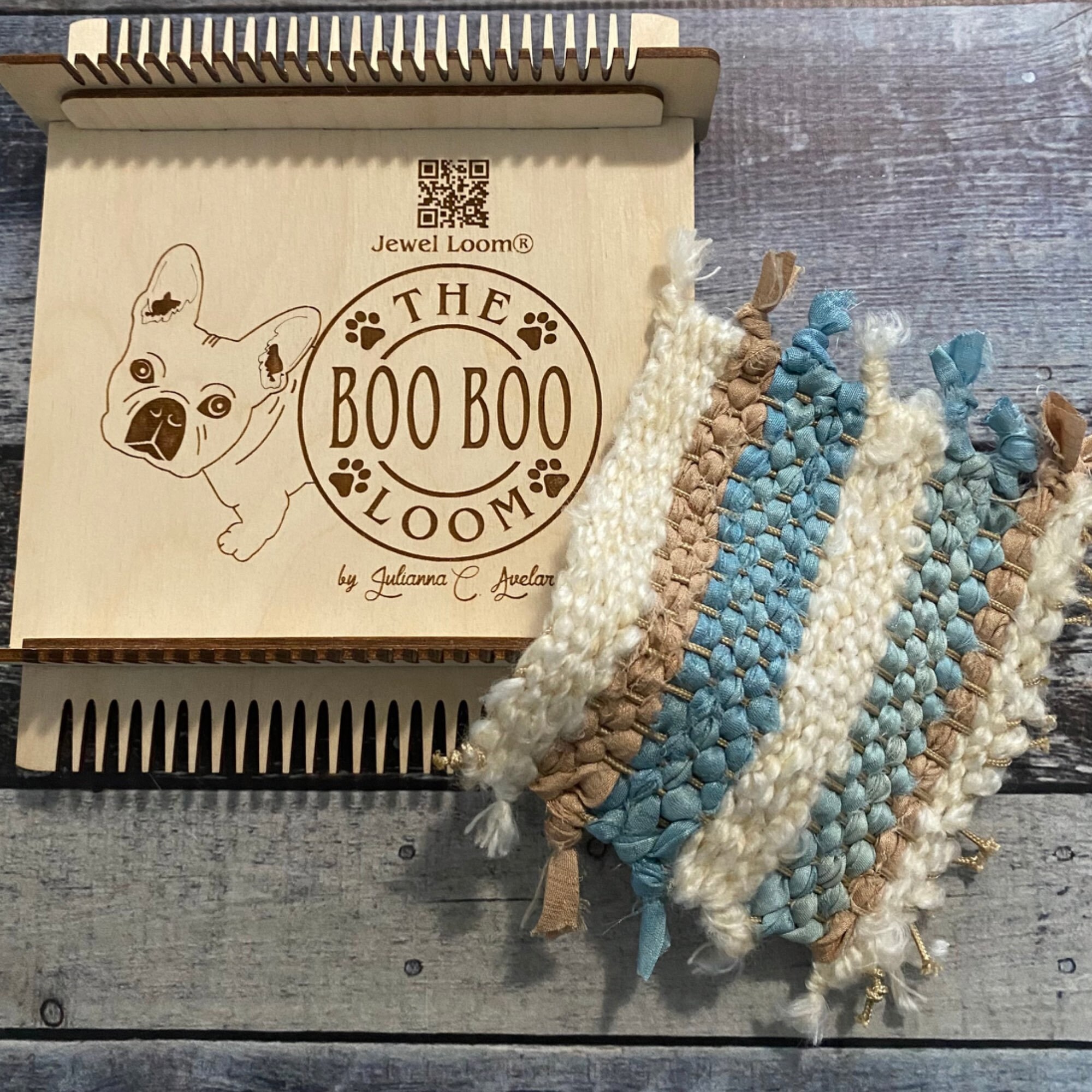 Portable Weaving Loom Perfect for Making Coasters the Boo Boo Loom by ...