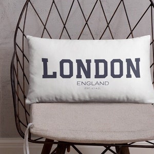 REVERSIBLE London Pillow-british Pillow-royals Pillow-queens Platinum ...