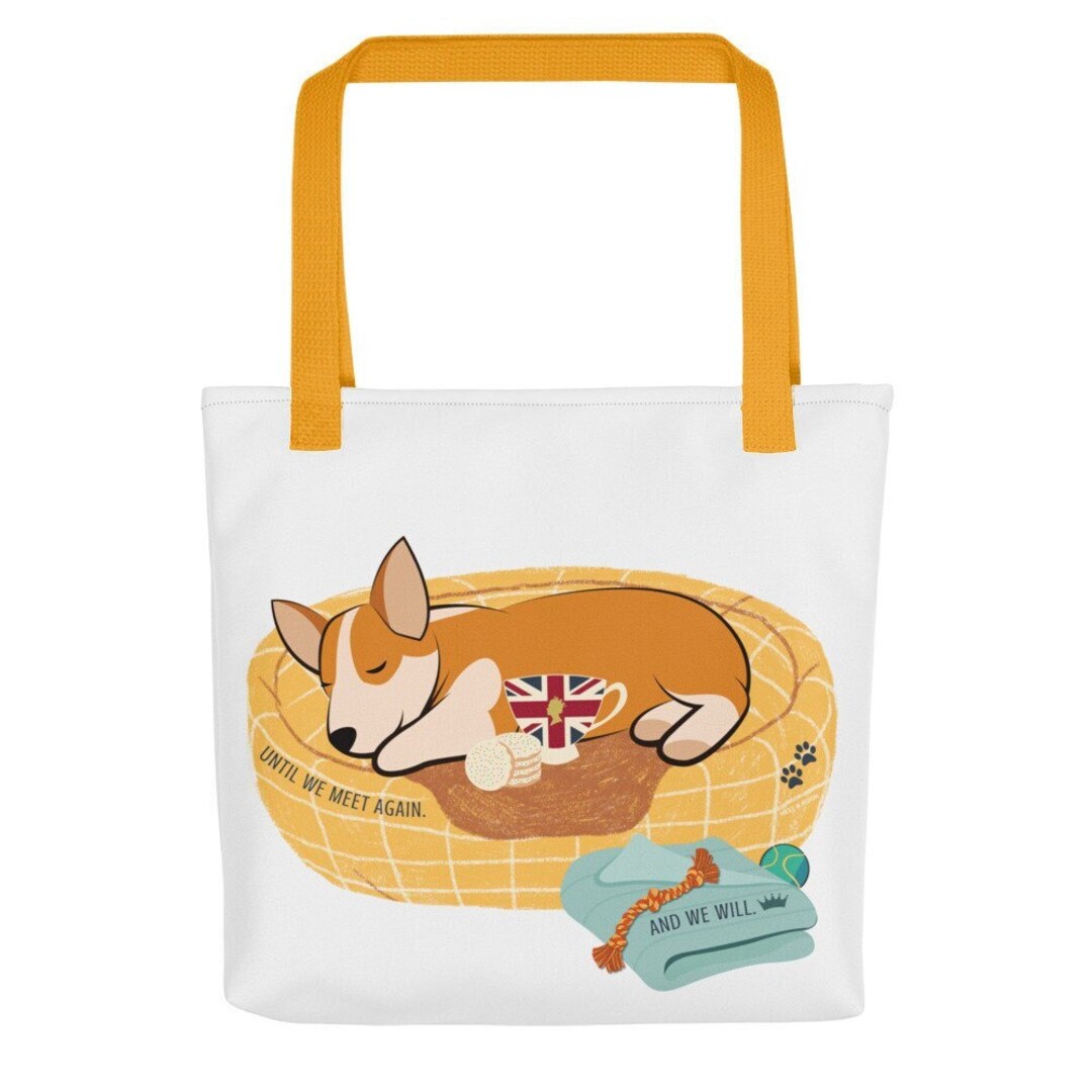 British Tote Bag-queens Platinum Jubilee-corgis Tote Bag-london Bag ...