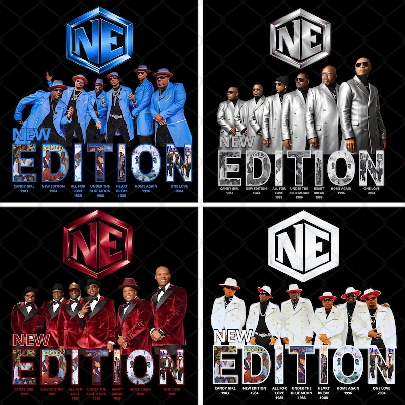 New Edition Svg - Etsy