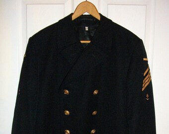 Us Navy Officers Bridge Coat - Etsy