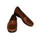 Handmade Tan Colour Genuine Leather Apron Toe Stylish Loafers Slip-on ...
