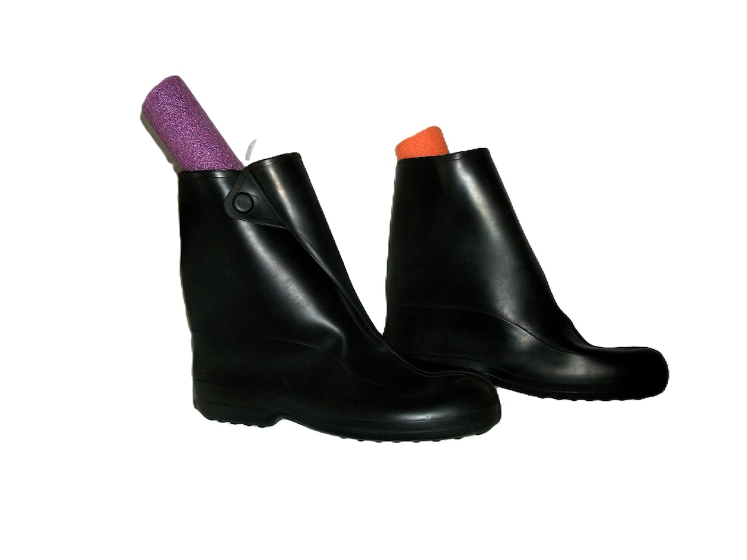 Vintage Rubber Shoe Guards Galoshes Overshoes Tingley Mens Extra Large ...