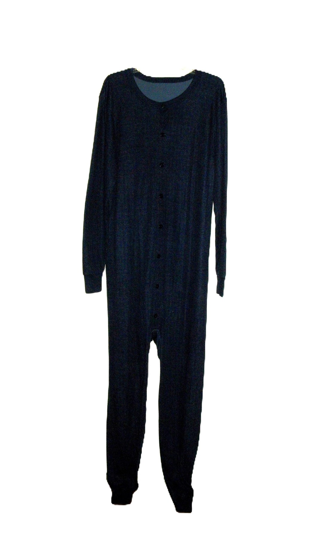 Vintage Long Johns One Piece Union Suit Pajamas Sleepwear Thermals Base ...