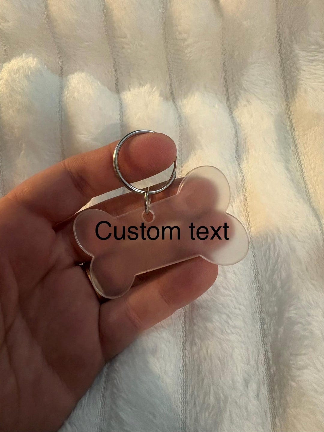 Customized Bone Shaped Dog Tags - Etsy