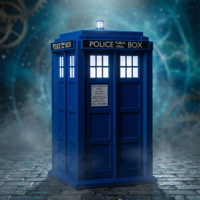 Tardis Mtg Commander Deck Box | Doctor Who Inspired Magic the Gathering ...